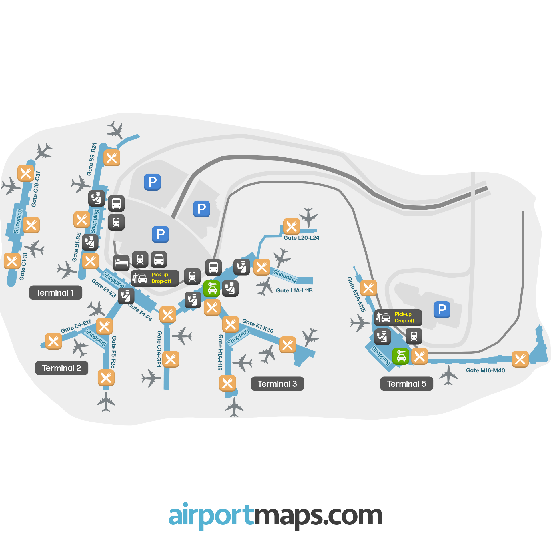 International Airports In Illinois Map Pdf Infoupdate International Airports In Illinois Map Pdf Infoupdate