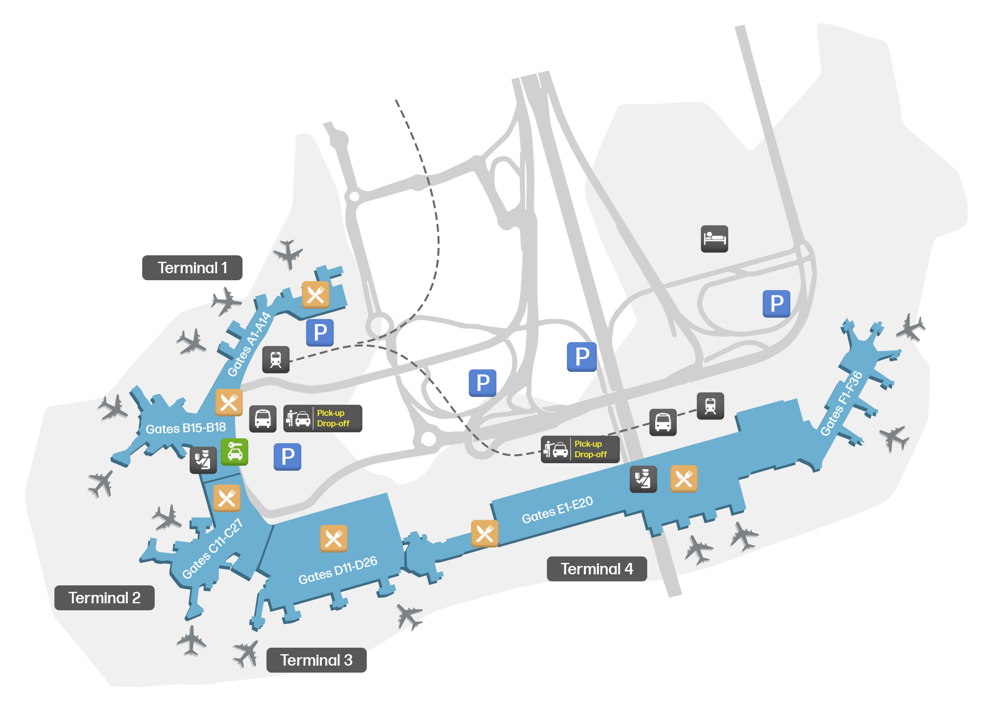 Paris Orly Airport ORY Terminal Map Airportmaps Paris Orly Airport ORY Terminal Map Airportmaps